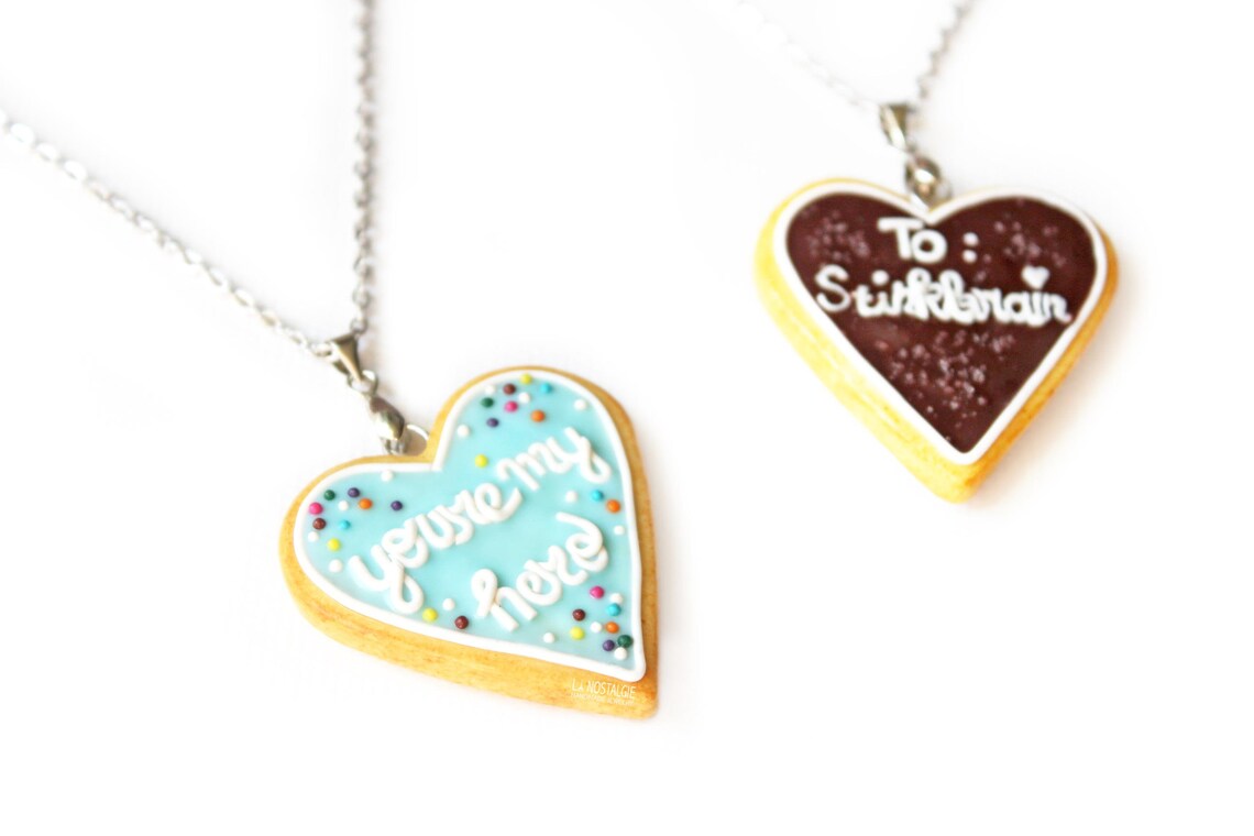 Superhero Necklace Super Hero Jewelry Love Long Pendant - Etsy