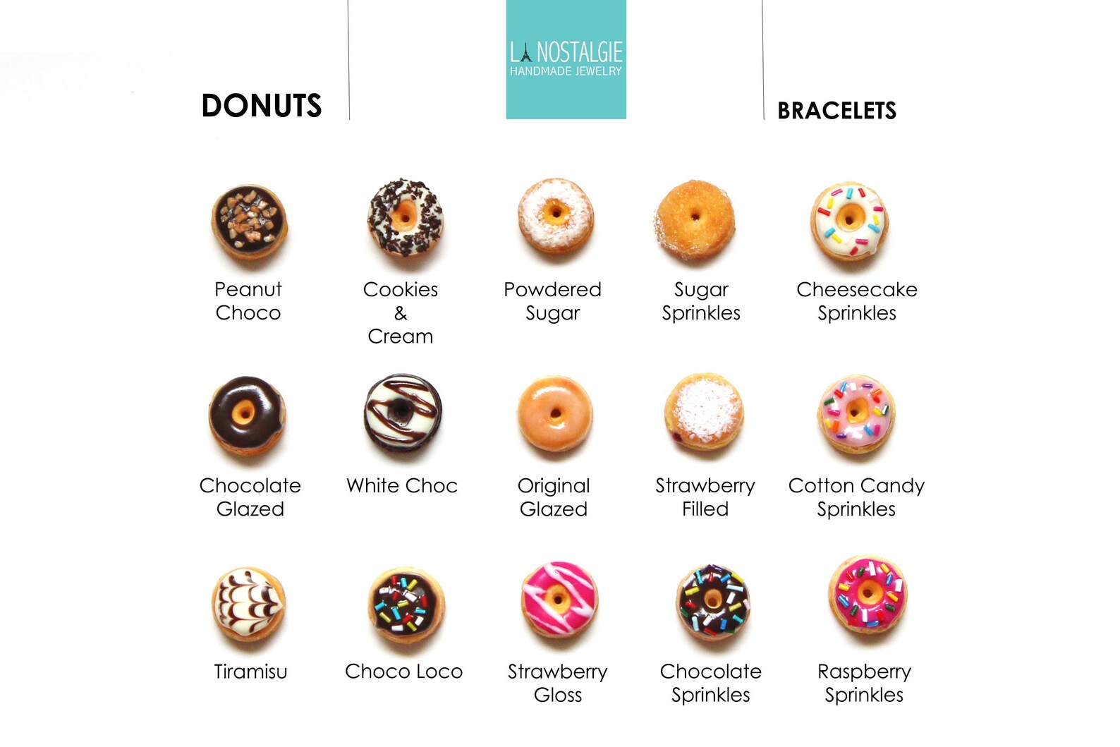 Donut Wire Bangle Minimalist Coffee Charm Bracelet Jewelry | Etsy