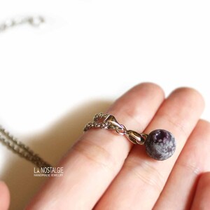 Blueberry Necklace,blueberry Jewelry,berry Necklace,adjustable ...