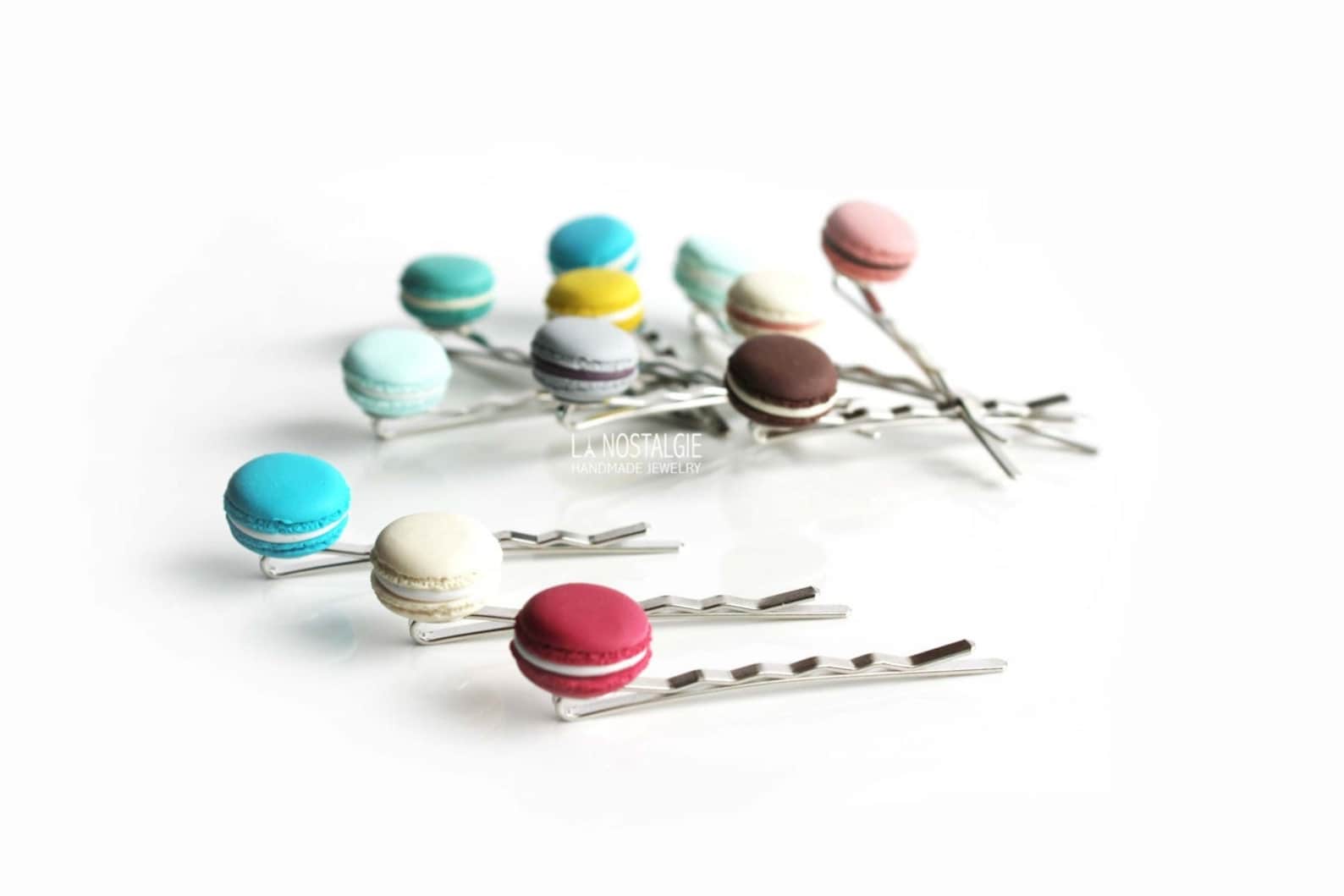 Macaron Hair Clip,macaron Accessory,macaroon Accessories,macaroon ...