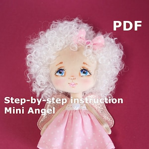 DIY Cloth Angel Mini Doll Tutorial Learn - Etsy