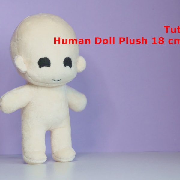 Plush Doll Pattern - Etsy