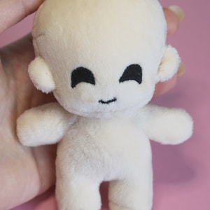 Human Doll Plush 11cm/4.3in PDF Sewing Pattern - Etsy