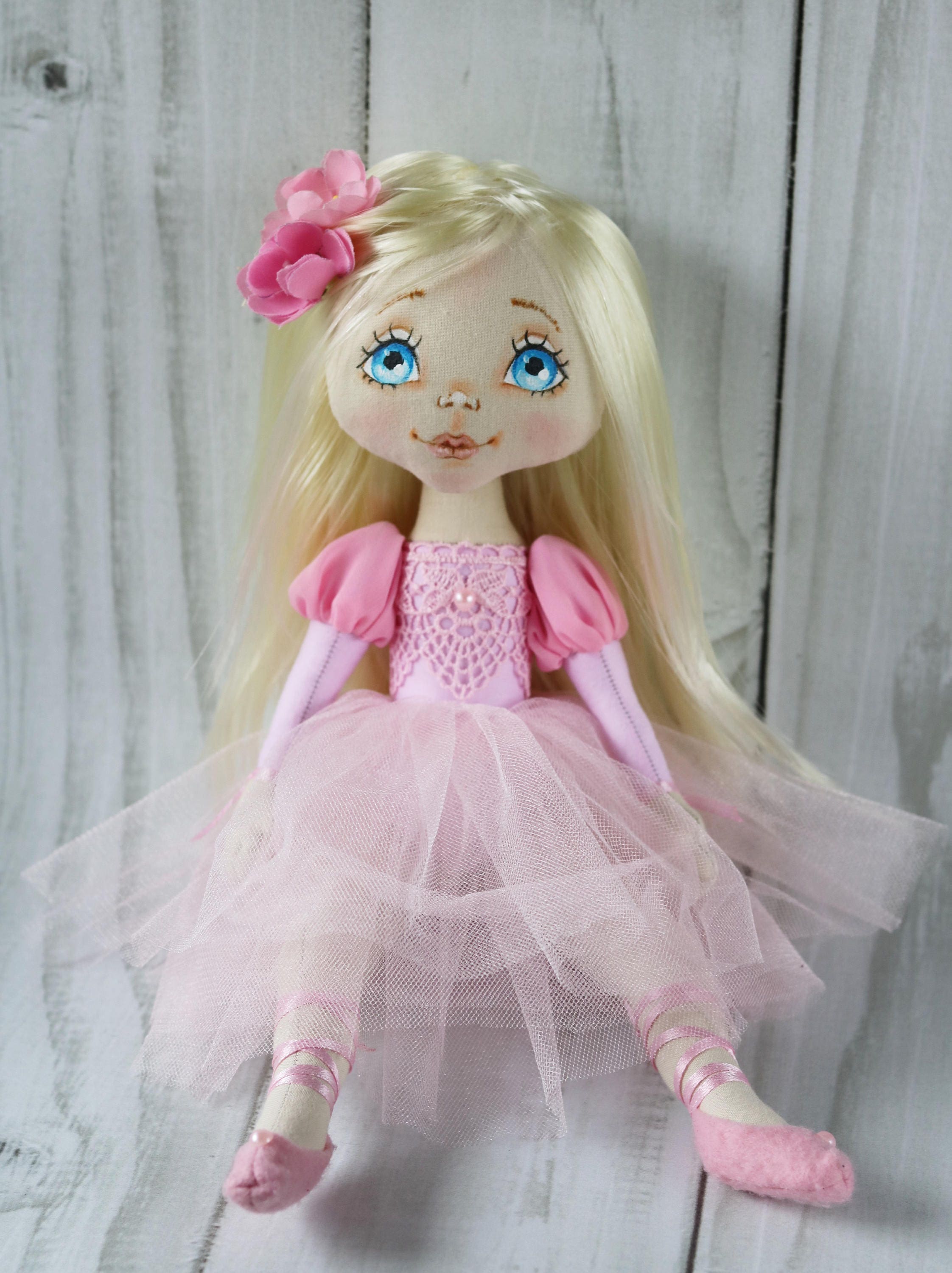 PDF Tutorial Ballerina doll sewing tutorial pattern Soft | Etsy