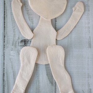 3 Blank Doll Body 26cm /10" Multicolor Blank Rag Doll Rag Doll Body Set ...