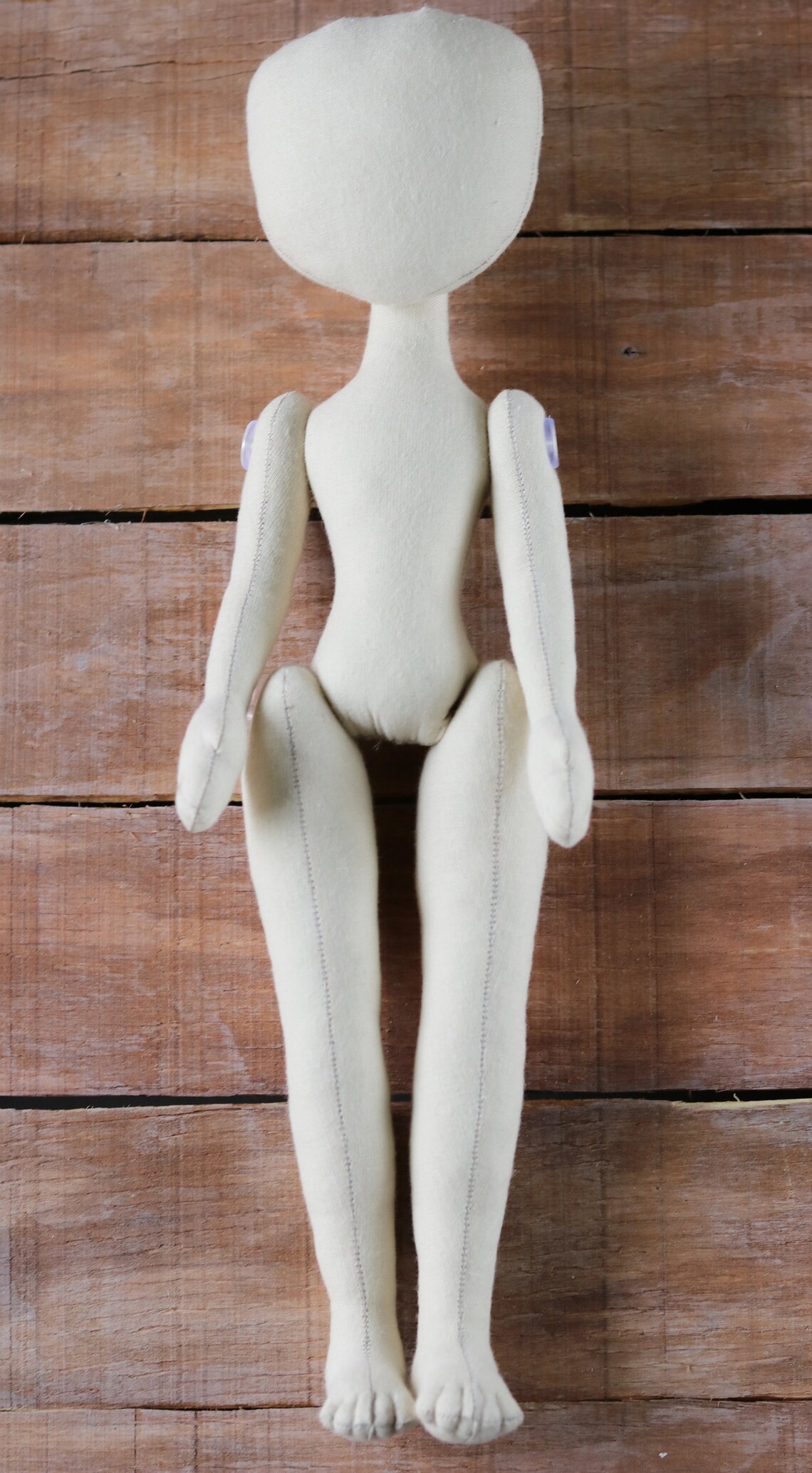 PDF Tutorial Doll Body 12in. Pattern Cloth Doll. Make a Doll - Etsy