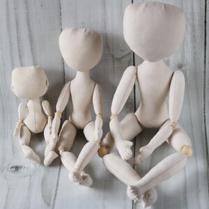 Craft Doll Body Premium Quality Blank Canvas for Doll Making - Etsy