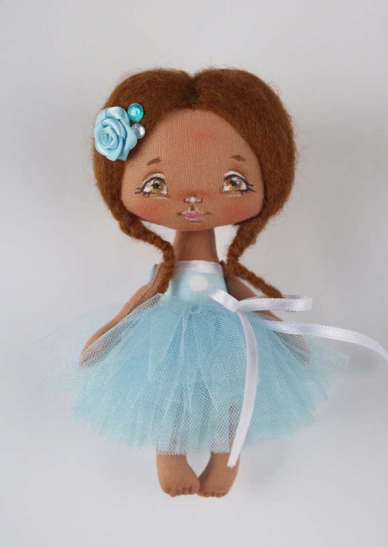 Mini Cloth Doll. Textile Handmade Toy. Little Doll. | Etsy