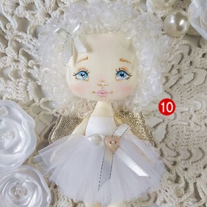 Miniature Doll Angel Little Angel Miniature Doll Handmade Rag - Etsy
