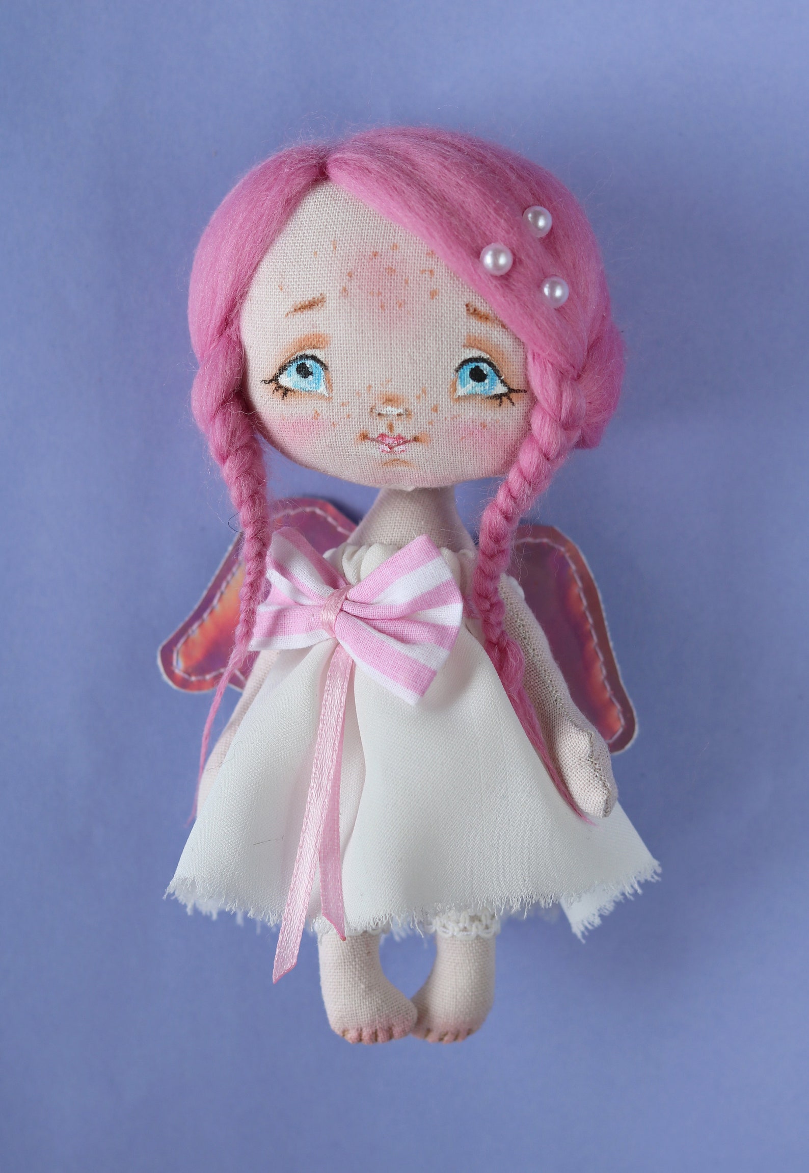 Miniature Handmade Doll Gift for Bridesmaids Tiny Doll - Etsy