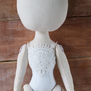 Cloth Doll Patterns PDF Tutorial and Pattern Doll Body Pattern for ...