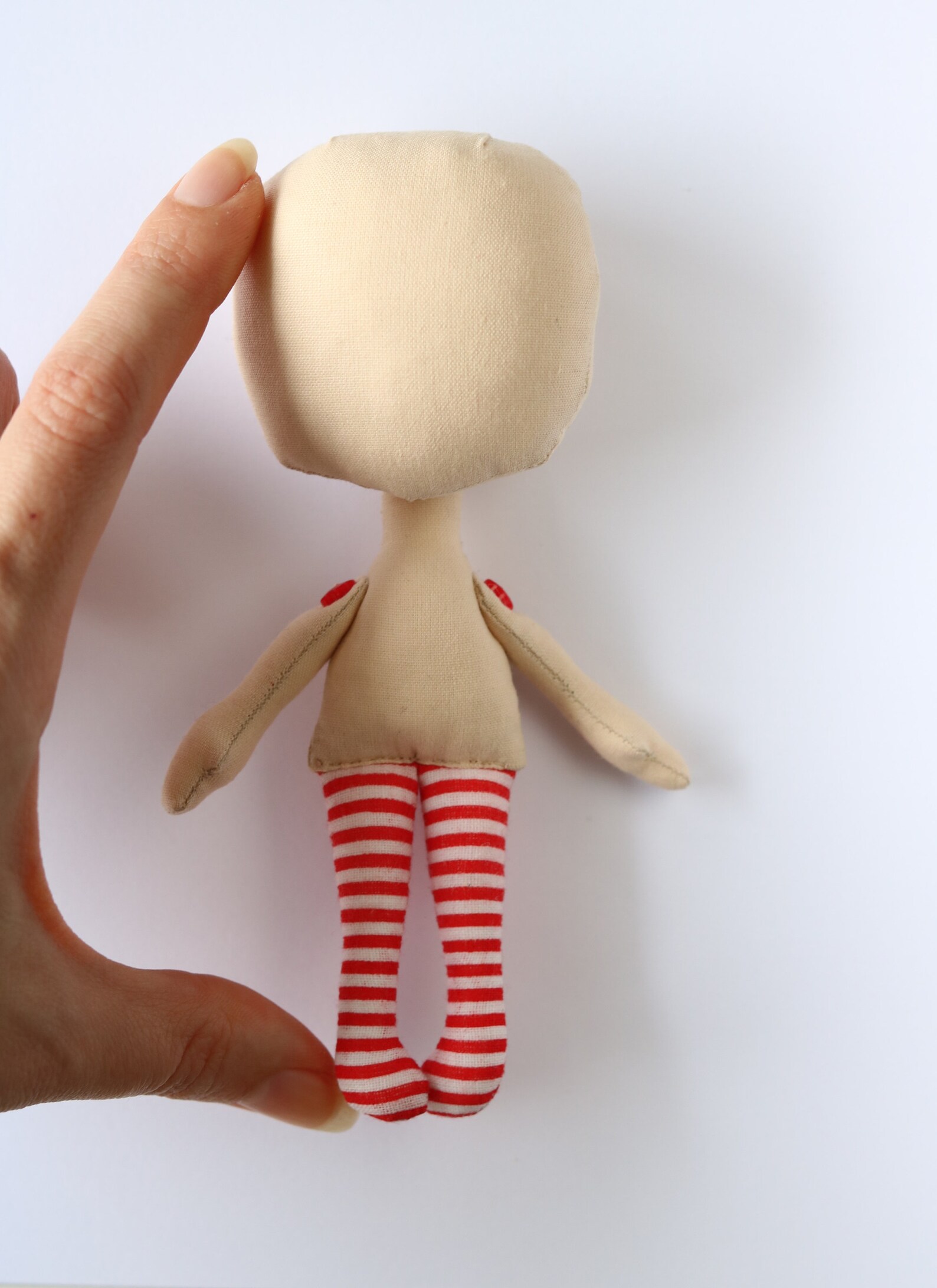 Blank Textile Mini Doll Craft Doll Body DIY a Gift Making Doll - Etsy