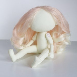 Doll Blank 23 Cm/9in+ Hairdress Rag Doll Body Fabric Doll Without ...