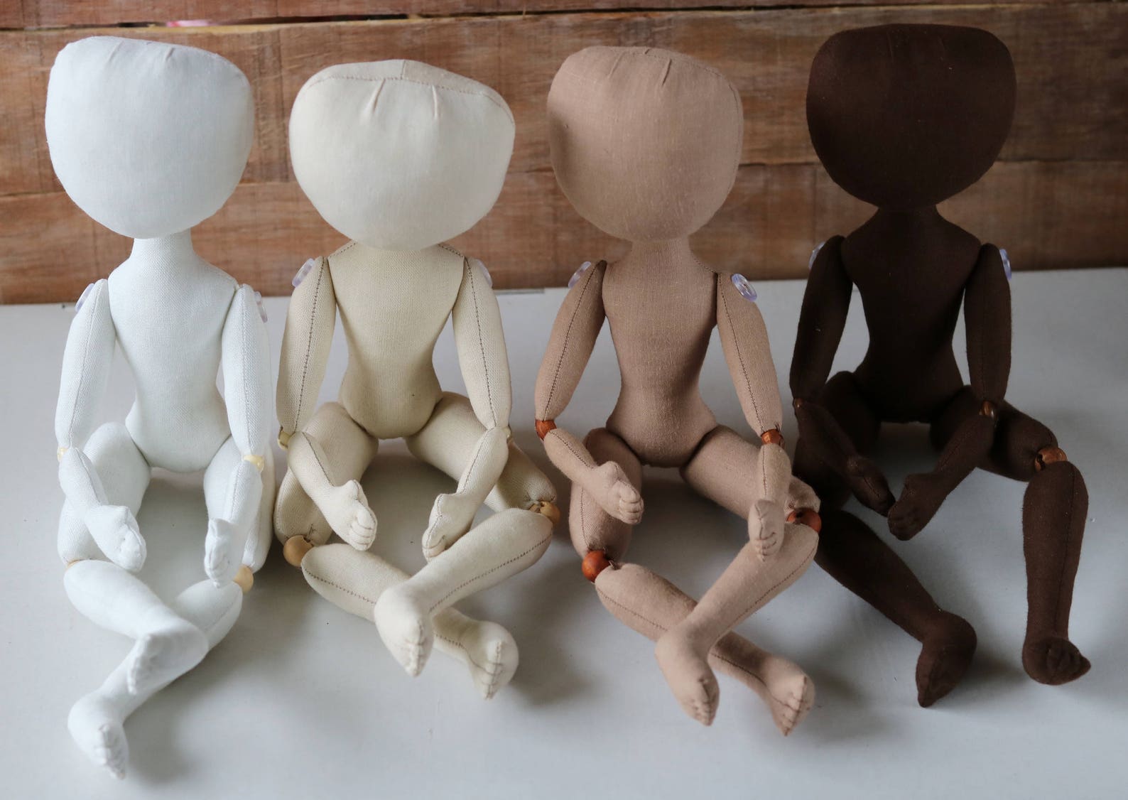 13" Blank Cotton Doll Body: Handmade Ragdoll Making Supplies - Etsy UK