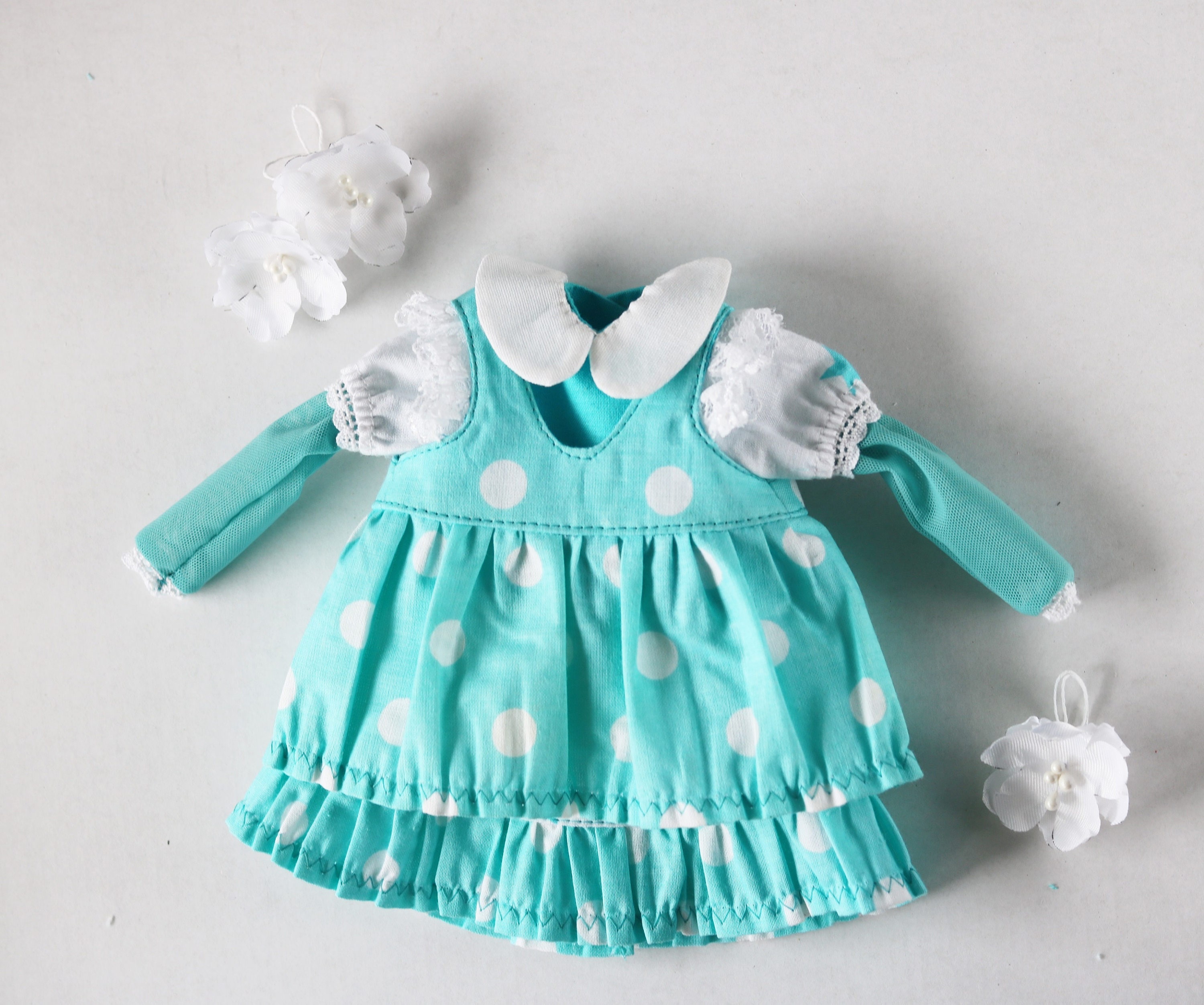 PDF dress for doll Set 2 dresses PatternTutorial Cloth Doll | Etsy