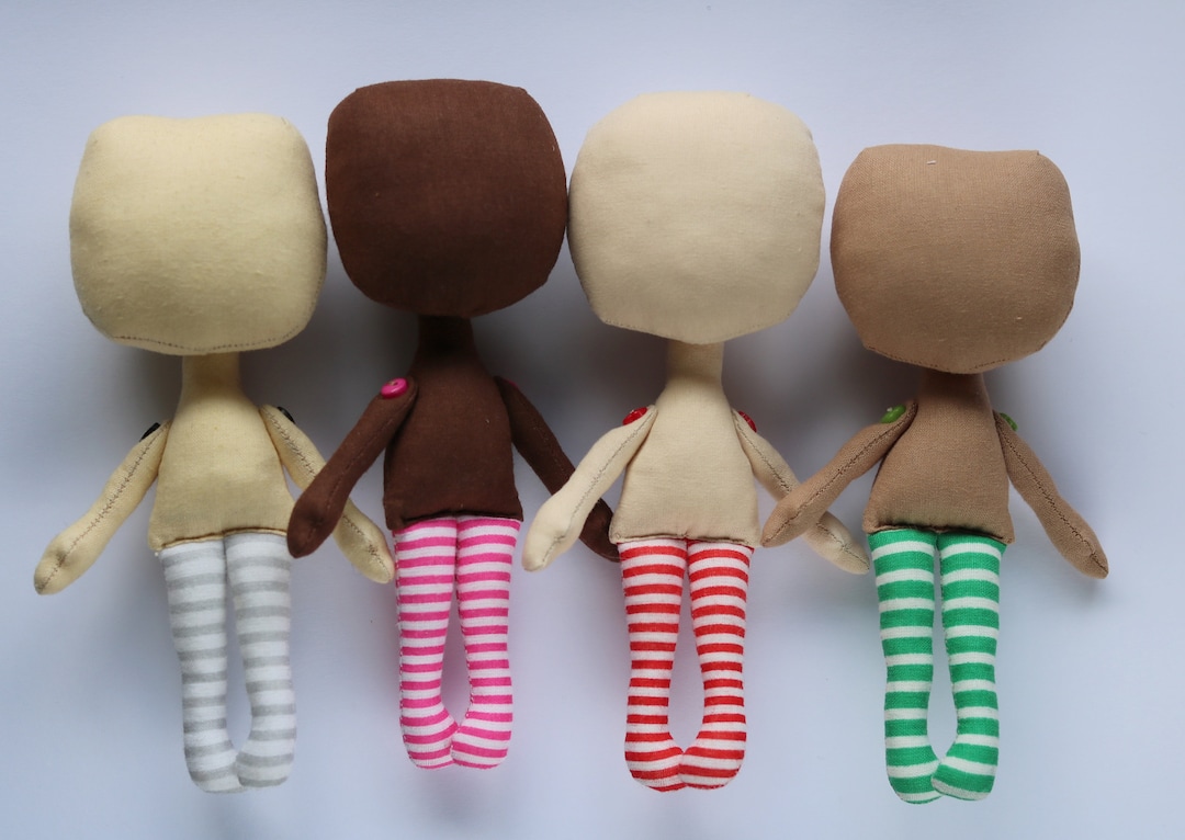Blank Textile Mini Doll Craft Doll Body DIY a Gift Making Doll - Etsy