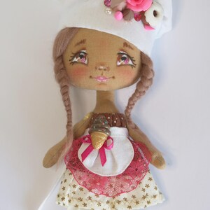 A Little Gift for the Pastry Chef Miniature Doll Handmade - Etsy