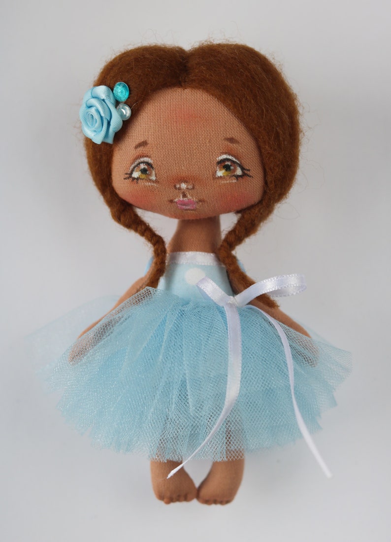 Mini Cloth Doll. Textile Handmade Toy. Little Doll. | Etsy