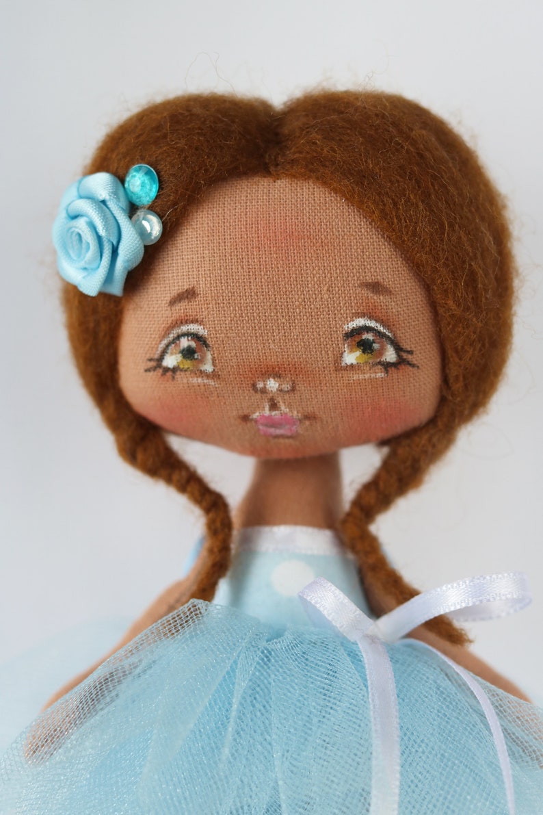 Mini Cloth Doll. Textile Handmade Toy. Little Doll. | Etsy