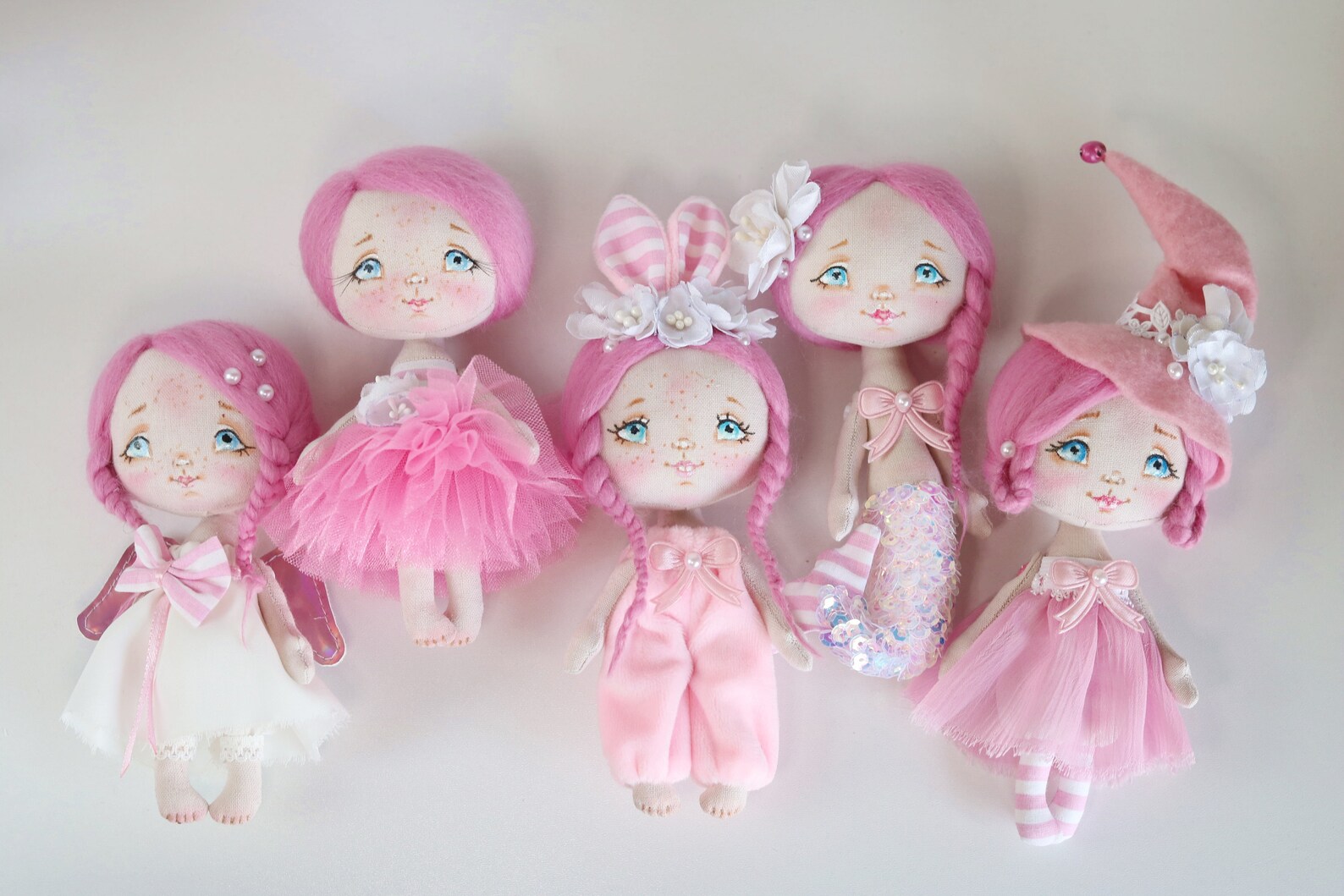 Miniature Handmade Doll Gift for Bridesmaids Tiny Doll - Etsy