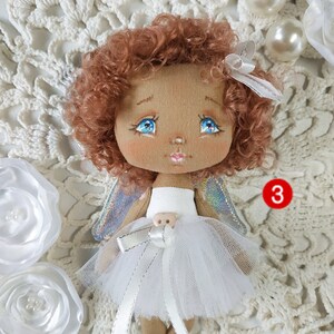 Miniature Doll Angel Little Angel Miniature Doll Handmade Rag - Etsy