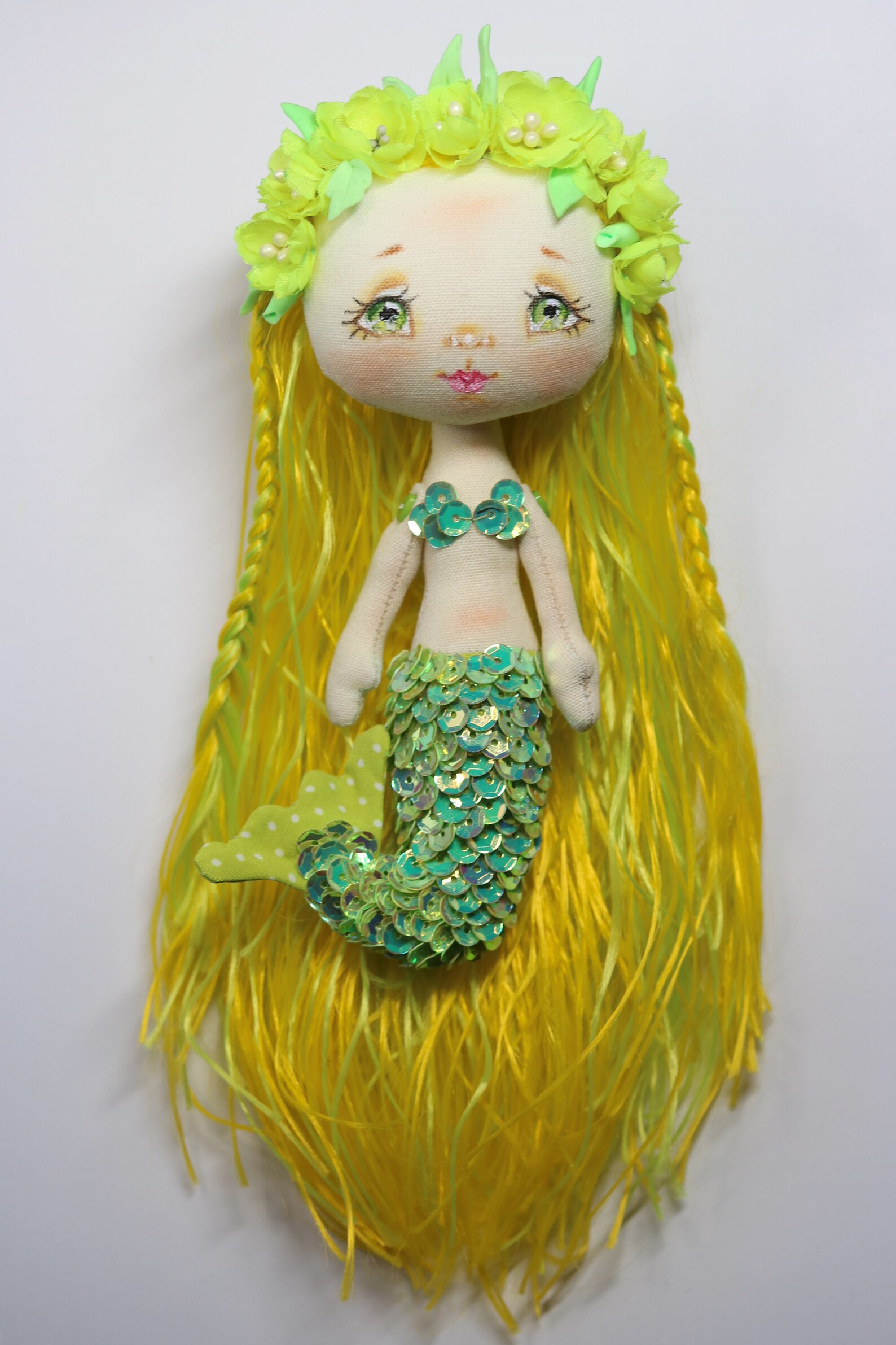 Mini Doll Handmade. Cloth Art Dolls. Textile Doll for - Etsy