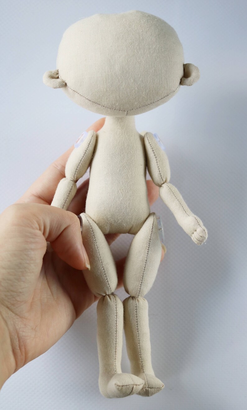 PDF Tutorialpattern Body Doll 23cm/9in Cloth Doll Pattern - Etsy
