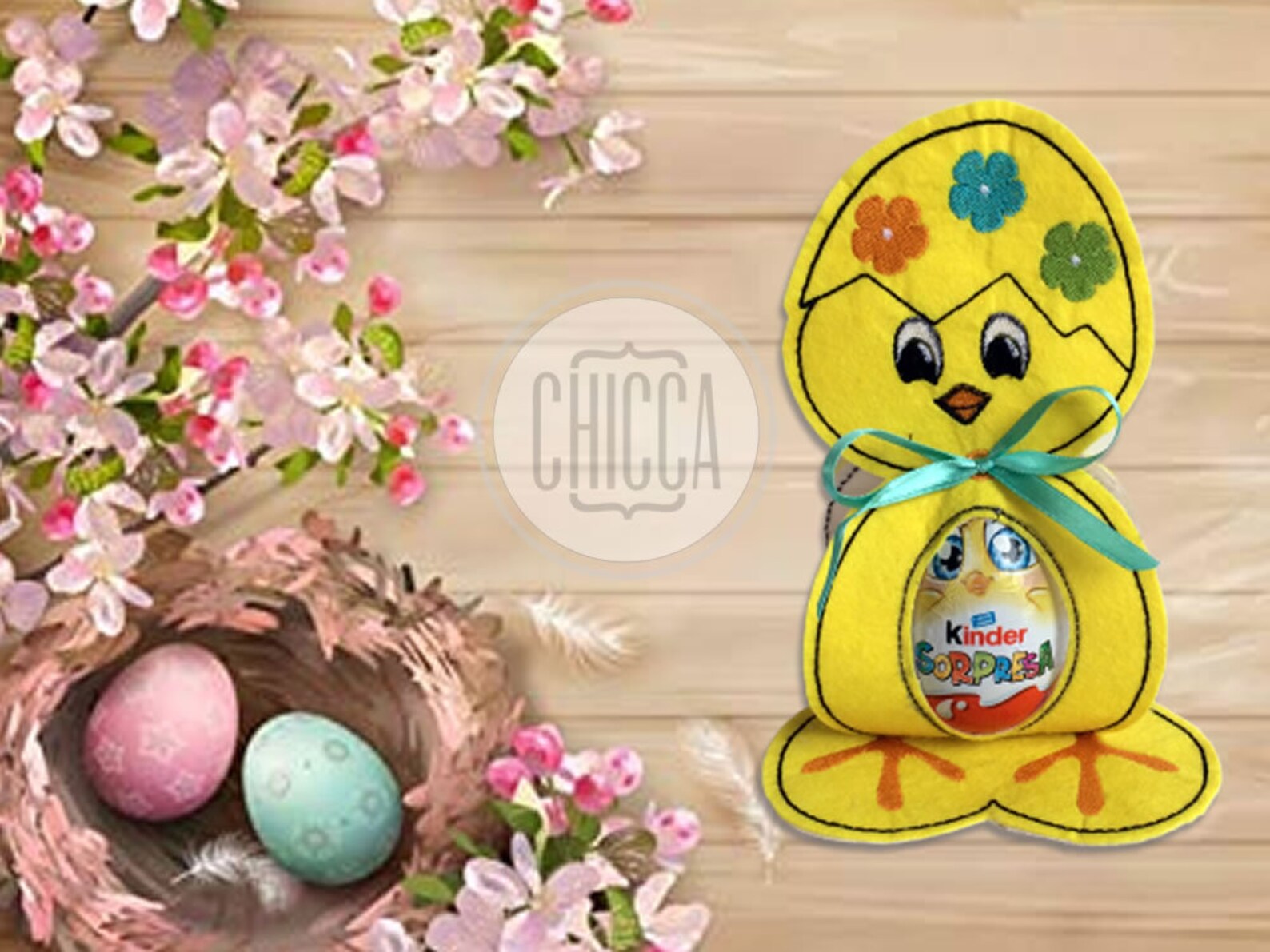 ITH Easter Egg Holder Machine Embroidery Design | Etsy