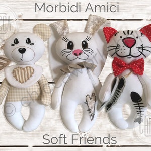 ITH - Softie Cat - Machine Embroidery - Etsy