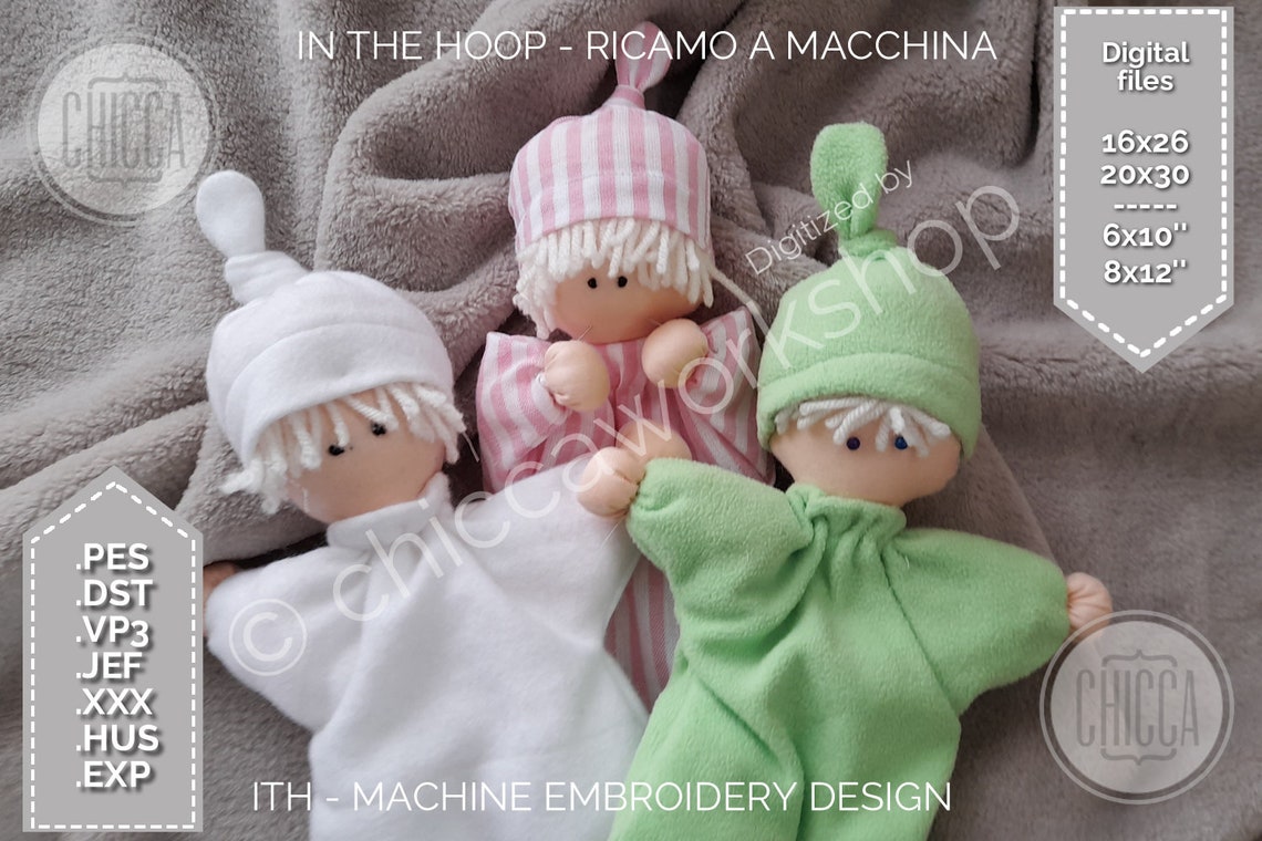 ITH - Cuddle Baby - Machine Embroidery With Tutorial - Etsy