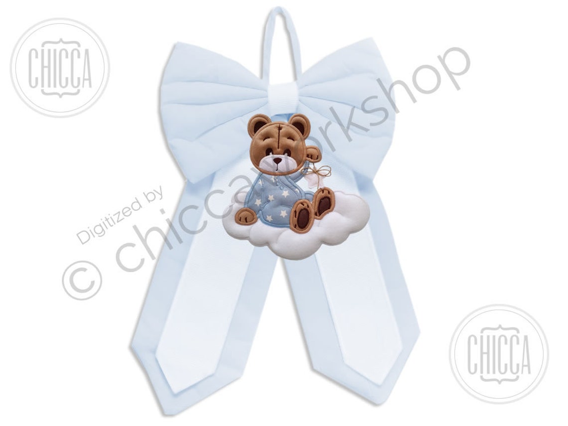 ITH Teddy Bear Cot Mobile - Machine Embroidery Design With Tutorial - Etsy