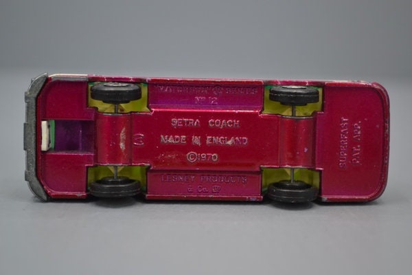 Matchbox Lesney Superfast No.12D Setra Coach - Etsy España
