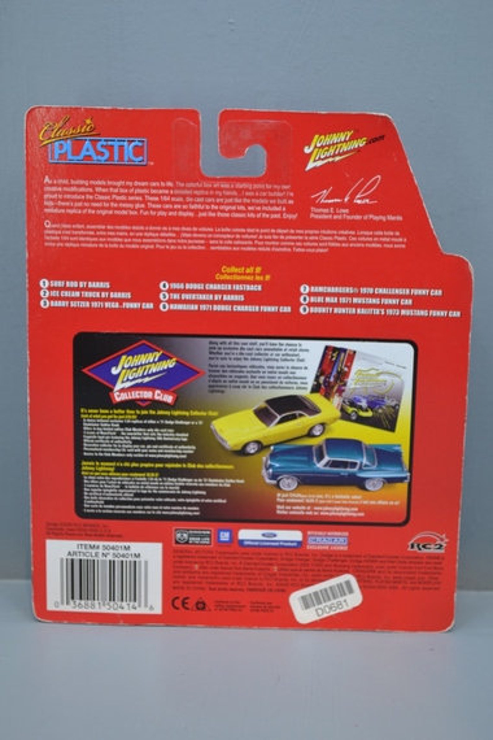 Johnny Lightning Barry Setzer 1971 Vega Funny Car - Etsy Canada