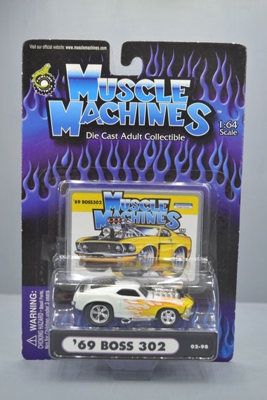 Muscle Machines '69 Ford Mustang BOSS 302 - Etsy