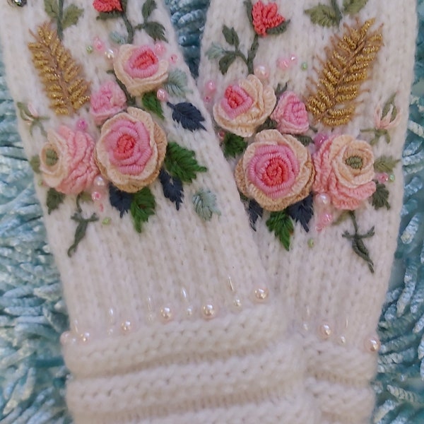 Embroidery Gloves - Etsy