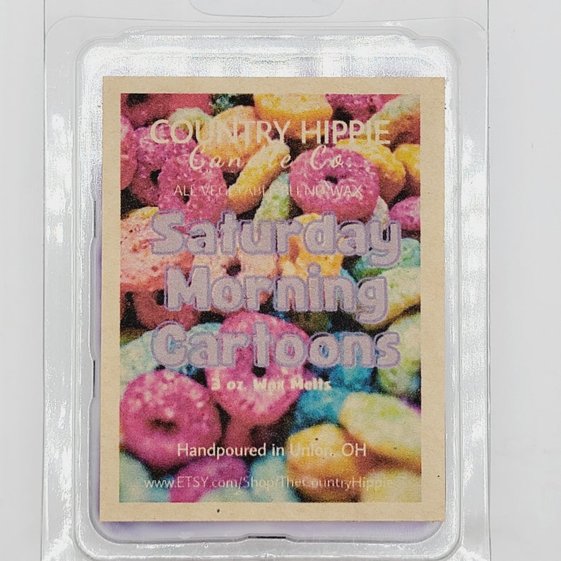 SATURDAY MORNING CARTOONS fruity Rings Wax Melts - Etsy