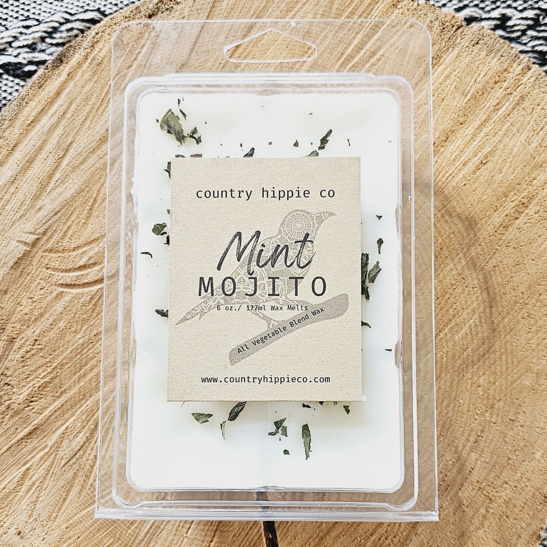 LARGE 6 Oz. Mint Mojito Botanical Wax Melt Pack - Etsy