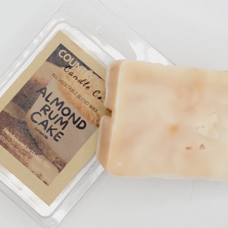 ALMOND RUM CAKE Melts - Etsy