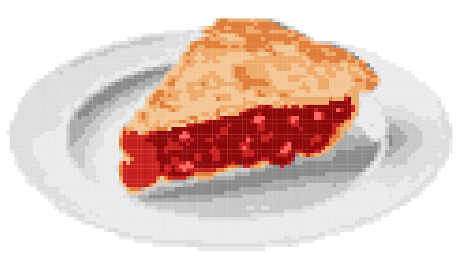 Slice of Cherry Pie - Downloadable Cross Stitch Pattern - Etsy