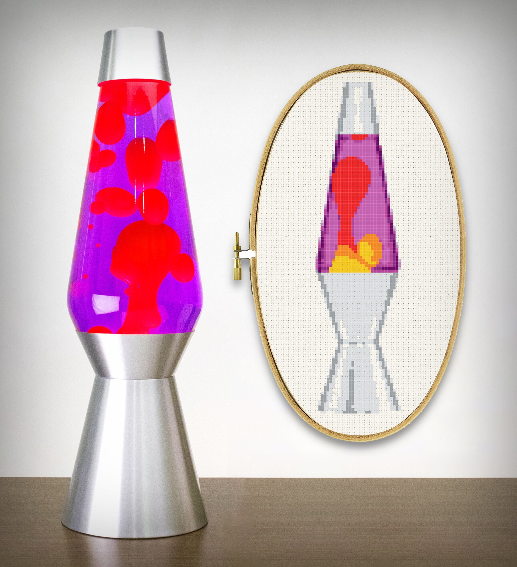 Groovy Lava Lamp - Downloadable Cross Stitch Pattern - Etsy