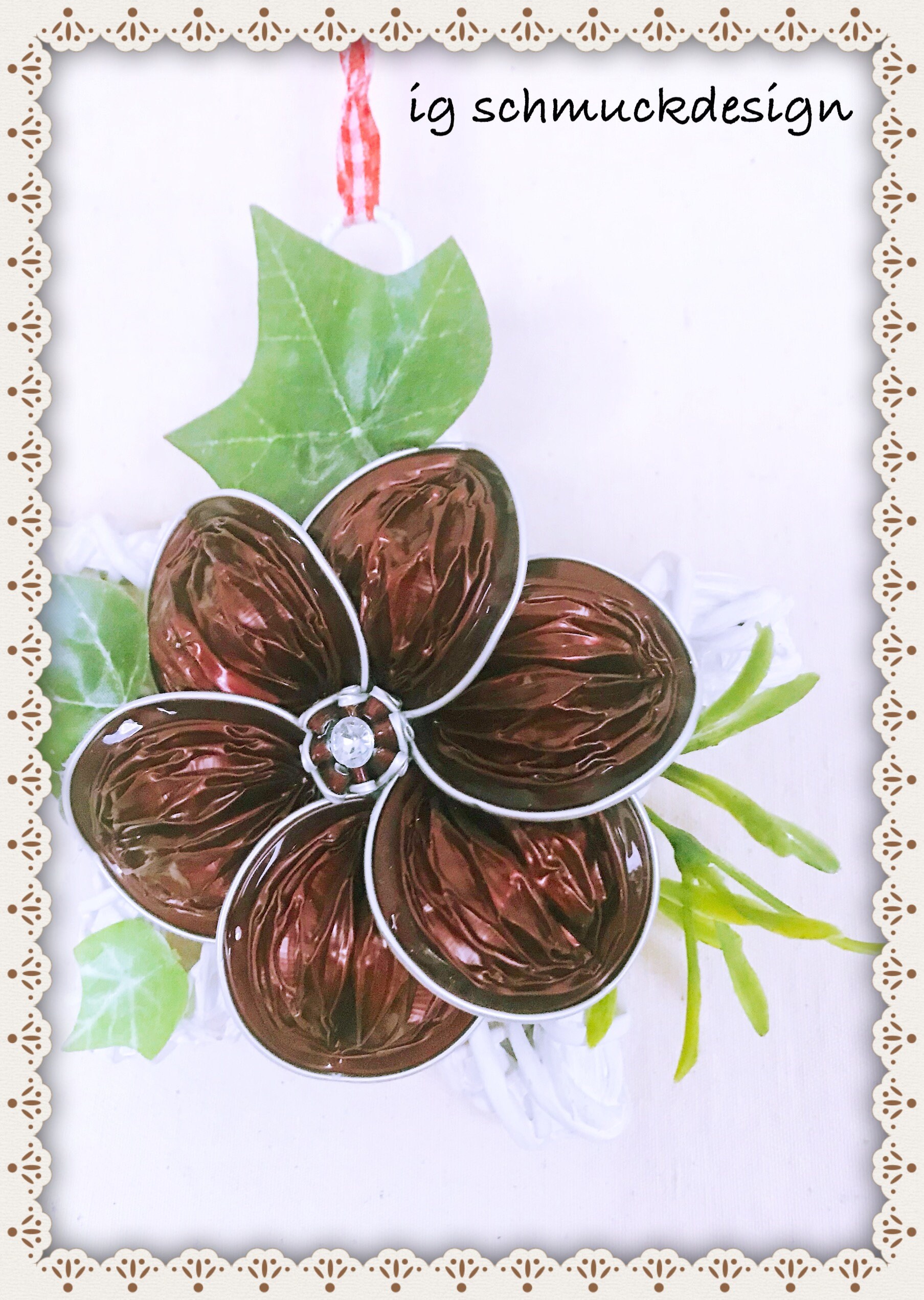 Upcyclingnespresso® Capsule Decoration for Window or Door - Etsy