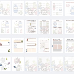 Labubu Printable to Do List, Printable Shopping Check List, Wish List ...
