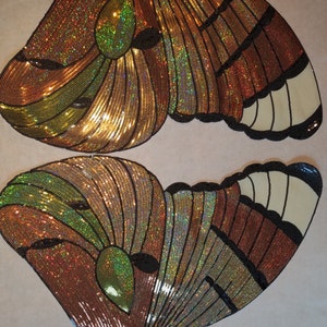 Butterfly Large Sequin Applique Wide 43" Long 34" Wings 103 CM X 87 CM ...