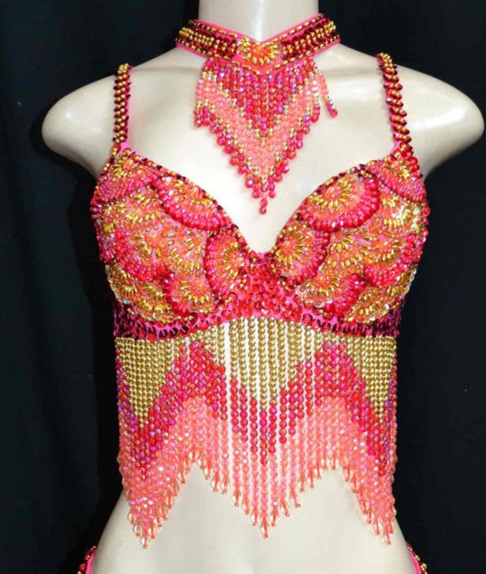 Kali Costume Red Orange Yellow and Gold - Etsy