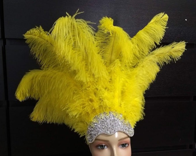 Carnival FEATHERS Carnival Crown Made in USA - Etsy
