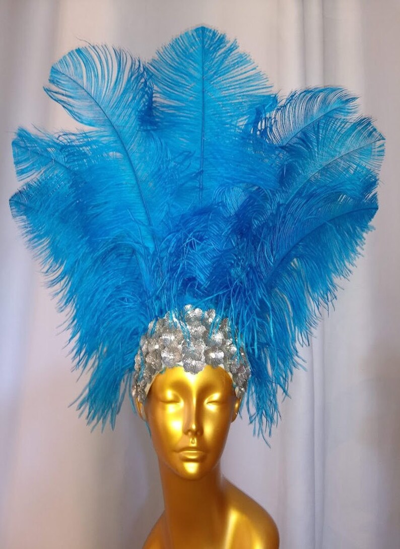 Made in USA Carnival Feathers 14 long on New Crown | Etsy