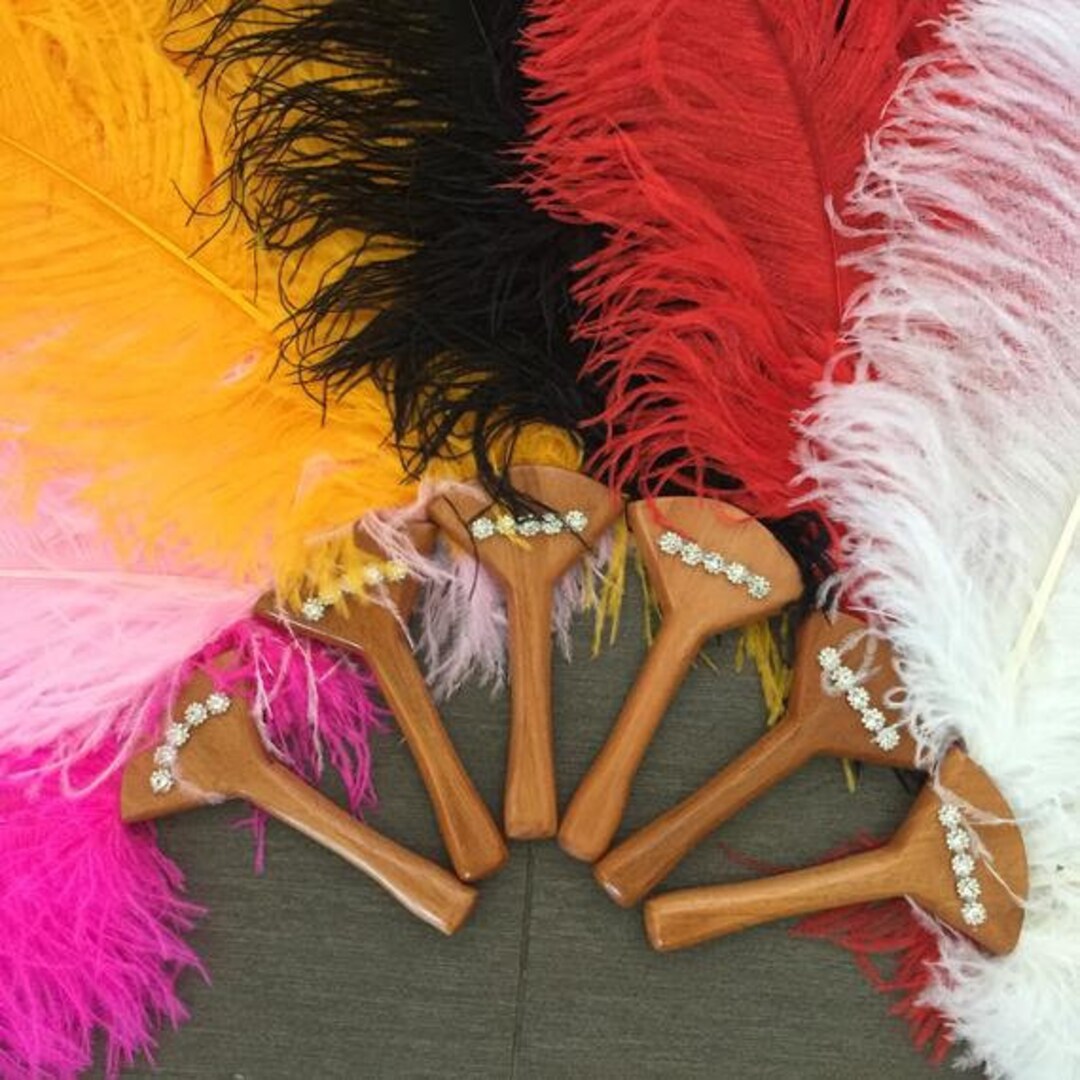 Feather Fan - Etsy