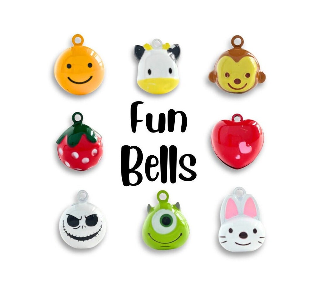 Fun Bell, Cat Bell, Dog Bell, Jingle Bell, Pet Charm With Split Ring ...