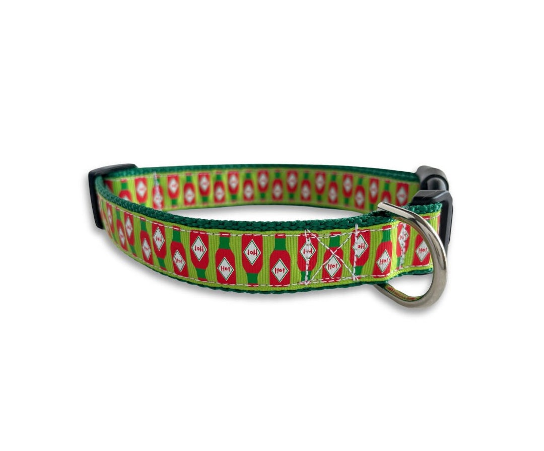 Hot and Spicy Chili Pepper Sauce Dog Collar, Cute Gift for Dog Lovers ...