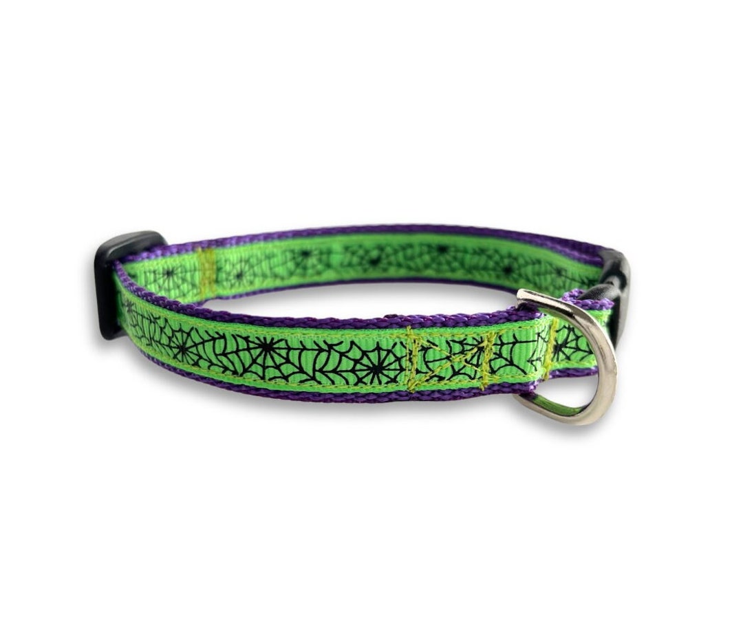 Spider Web Collar, Breakaway Cat Collar, Mini Teacup Dog Collar ...